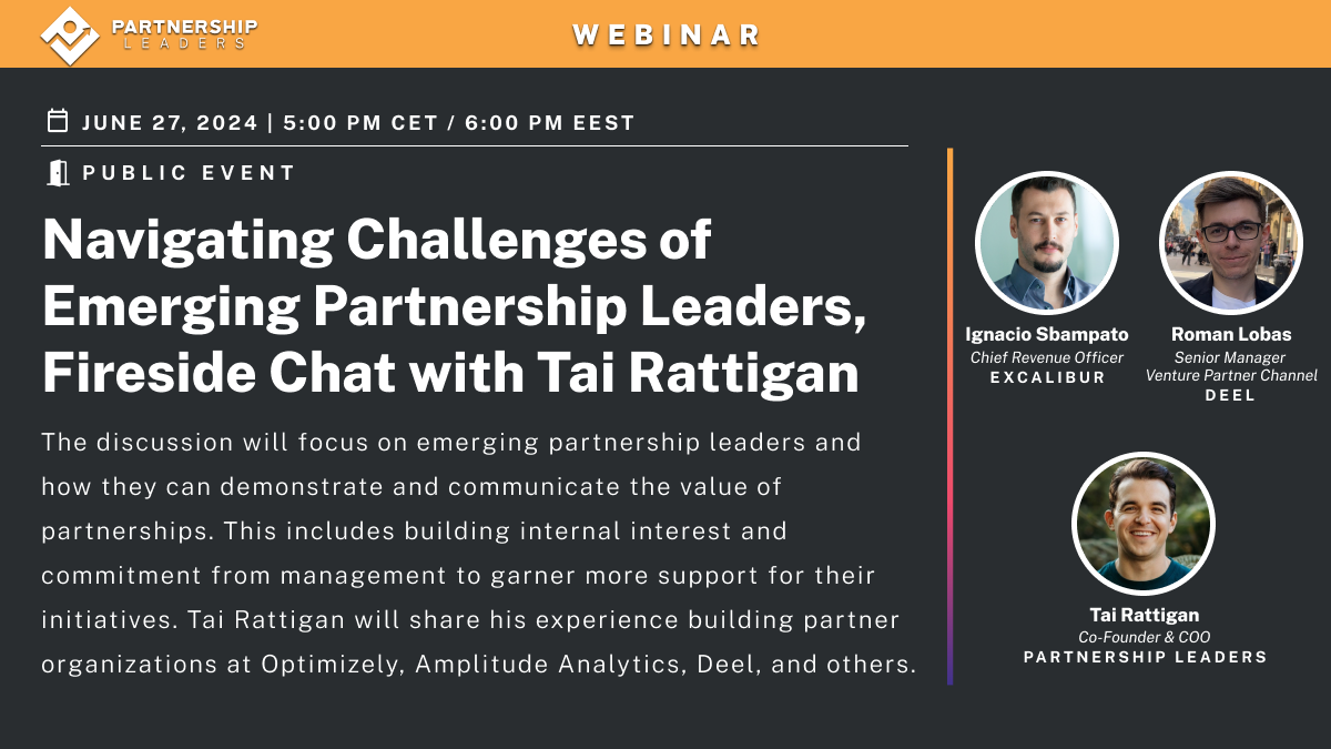 Partnership Leaders: Navigating Challenges of Emerging Partnership ... Partnership Leaders: Navigating Challenges of Emerging Partnership ...